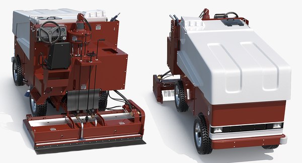 3D ice resurfacing machine rigged model - TurboSquid 1262409