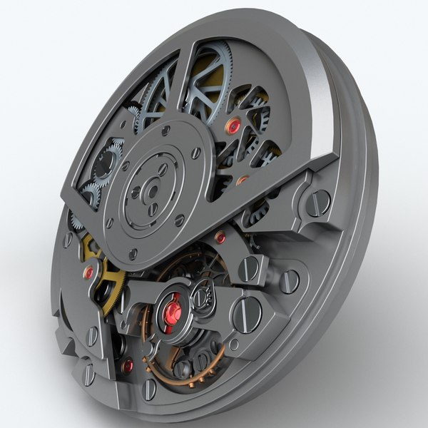 Watch Movement 3D Models for Download | TurboSquid