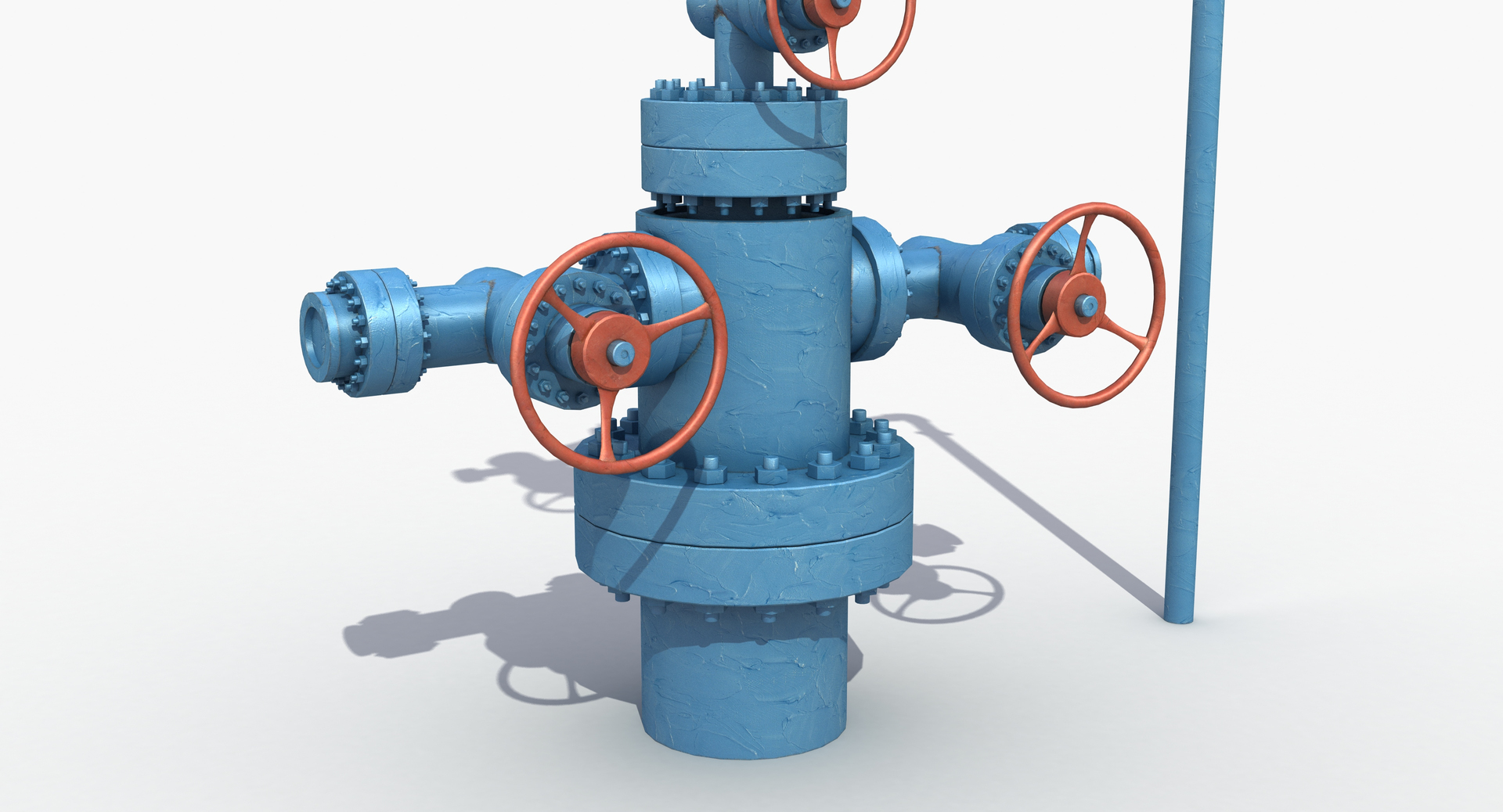 3D Oilfield Wellhead 7 3D Model - TurboSquid 1863774