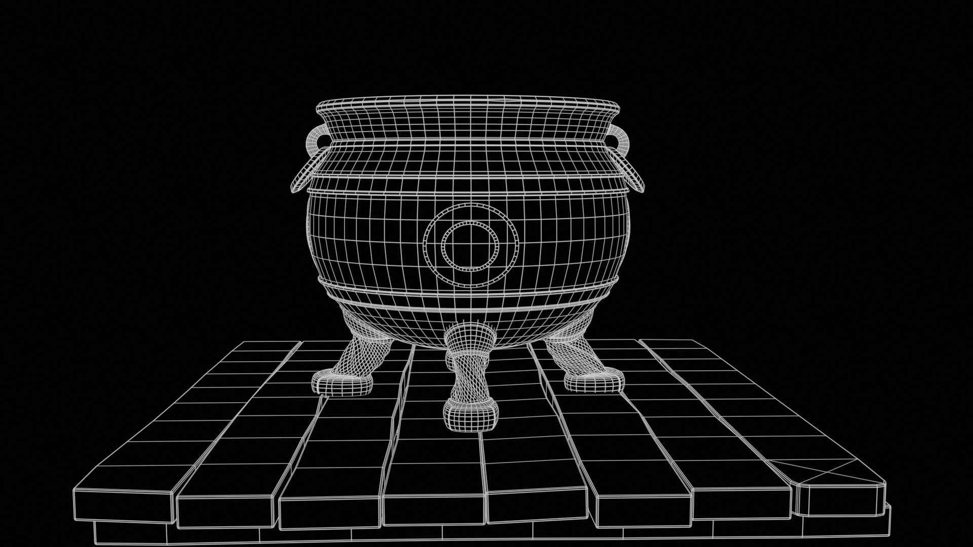 3D Model Cauldron - TurboSquid 2328552