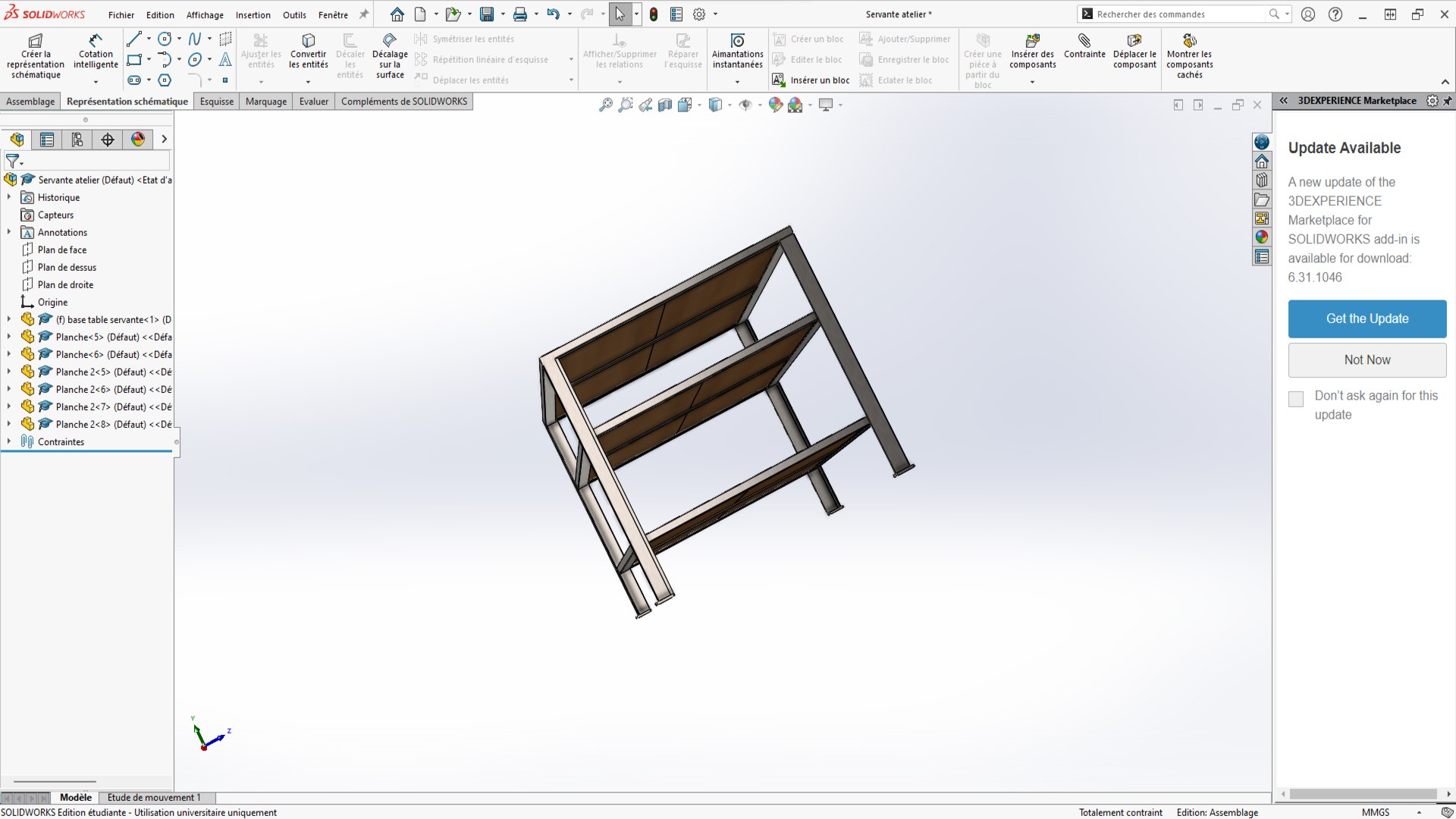 Table Atelier 3D - TurboSquid 2059131