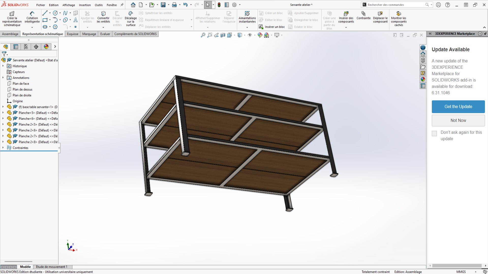 Table Atelier 3D - TurboSquid 2059131