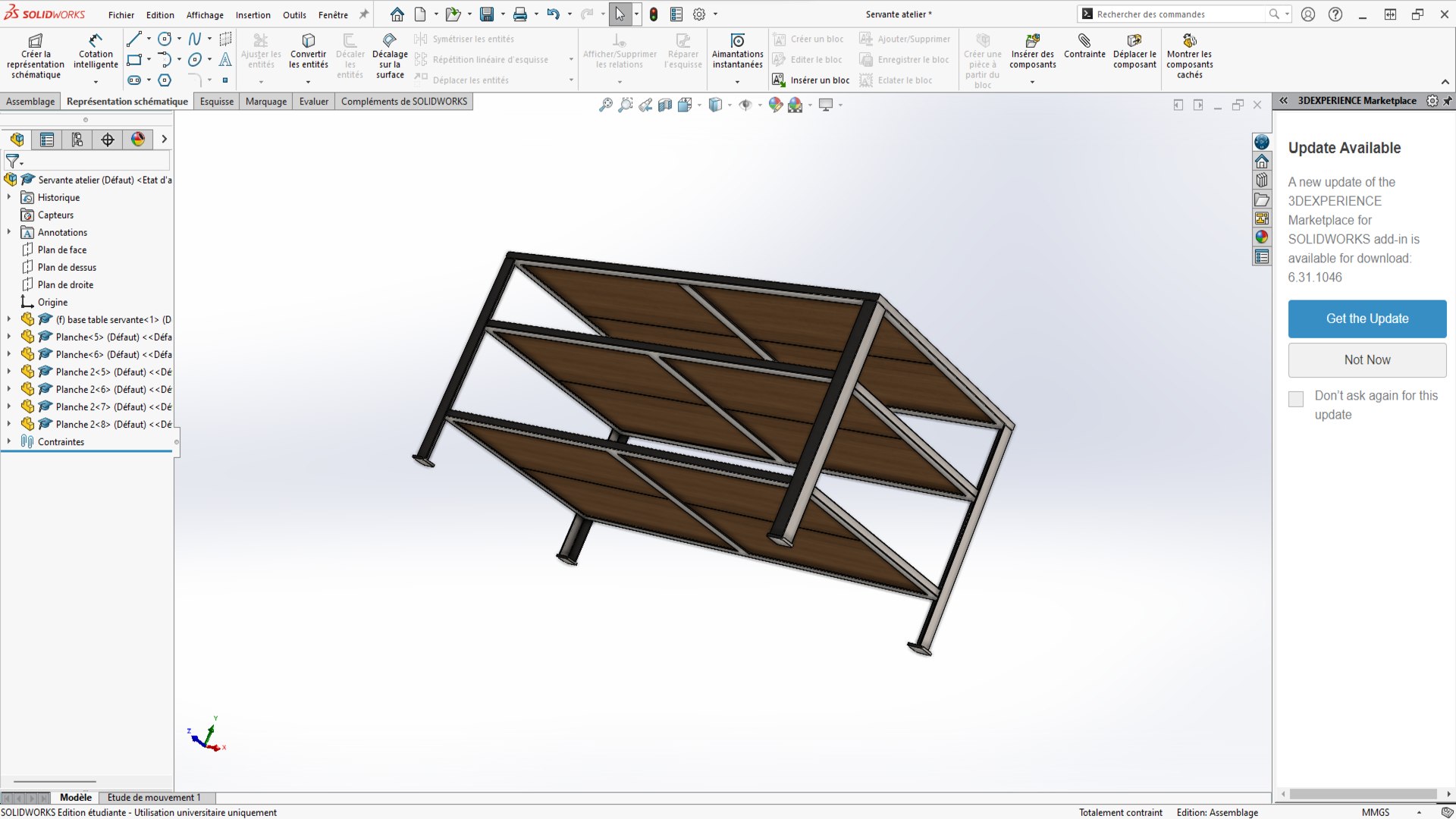 Table Atelier 3D - TurboSquid 2059131
