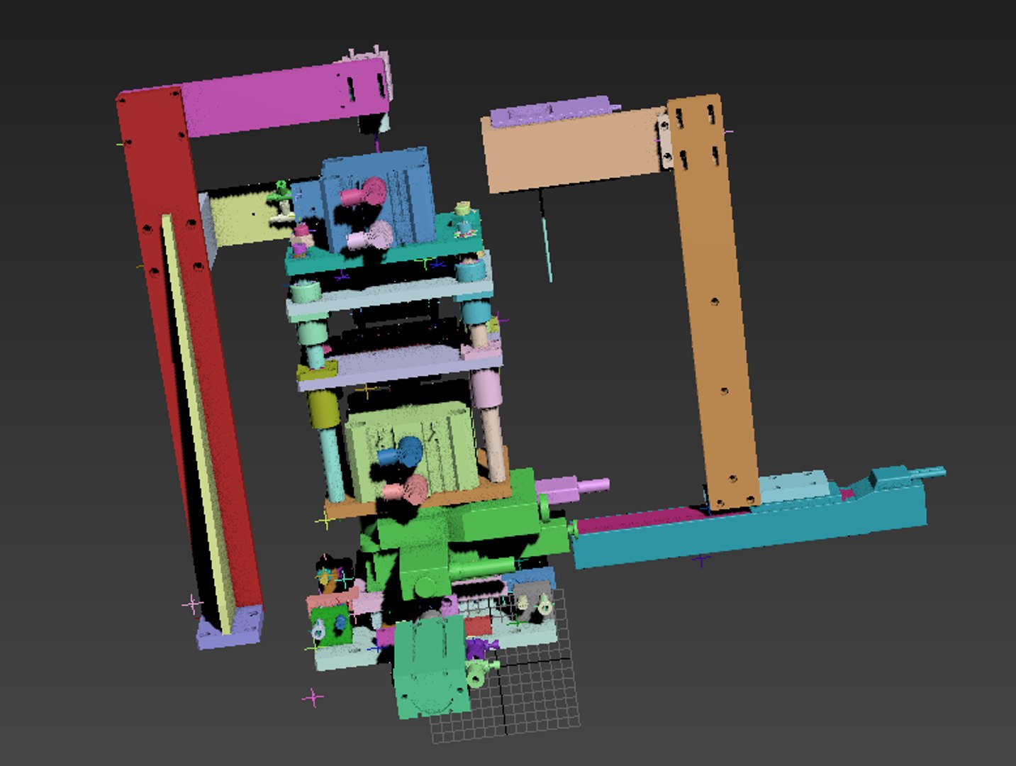 Ccd Stamping Mechanism 3D Model - TurboSquid 1423986