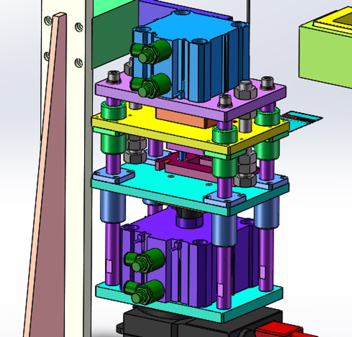 Ccd Stamping Mechanism 3D Model - TurboSquid 1423986