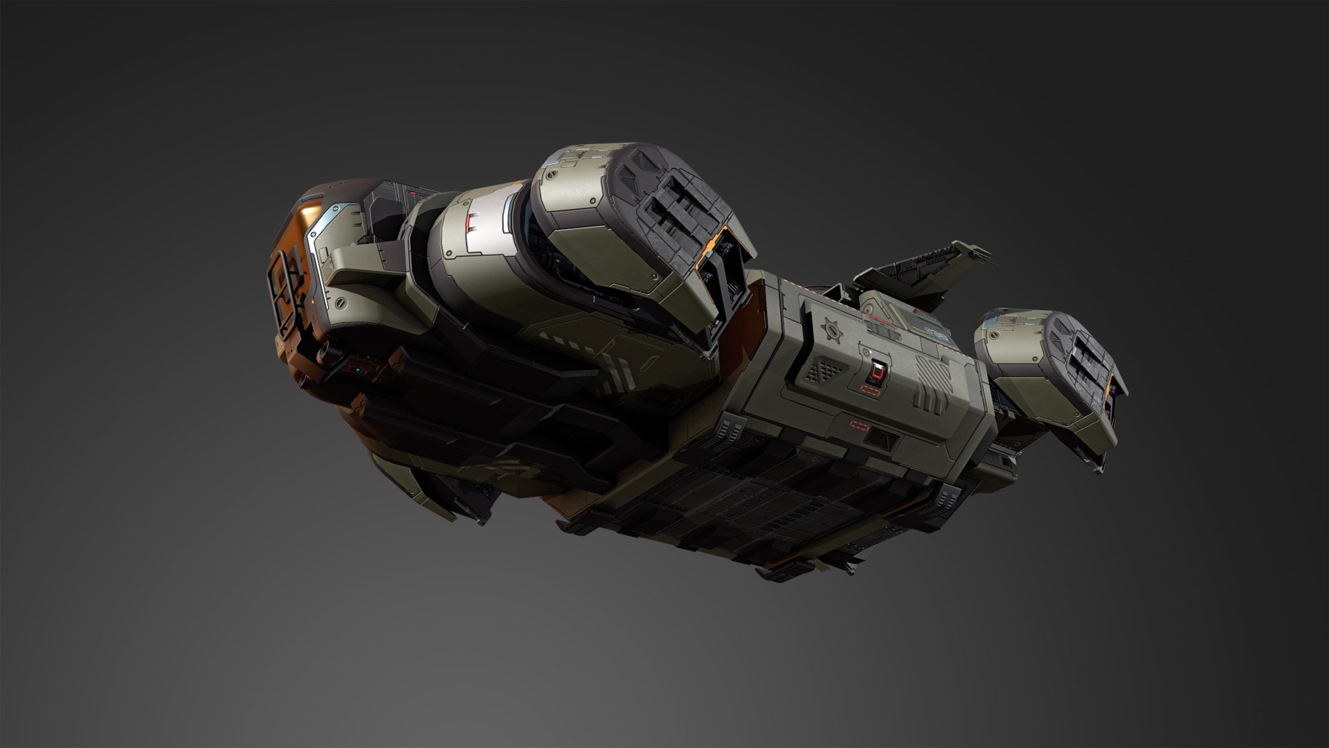 3D SciFi EOS Transport Vehicle - TurboSquid 2019844