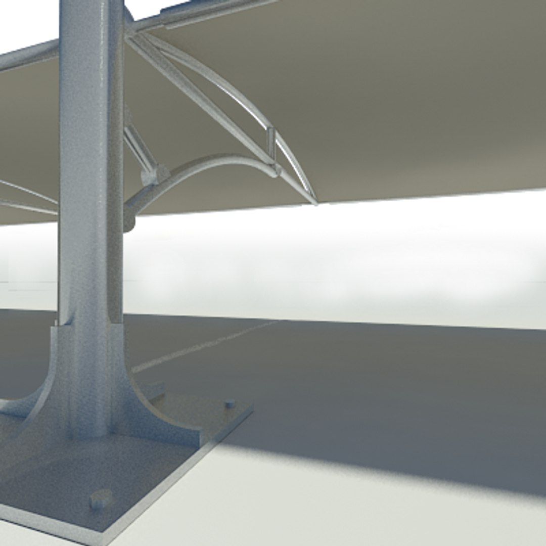 3dsmax Car Canopy