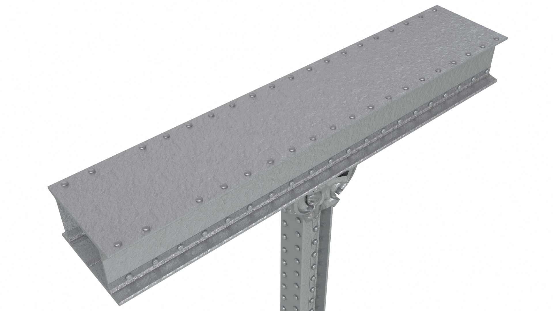 3D cast iron column - TurboSquid 1632377