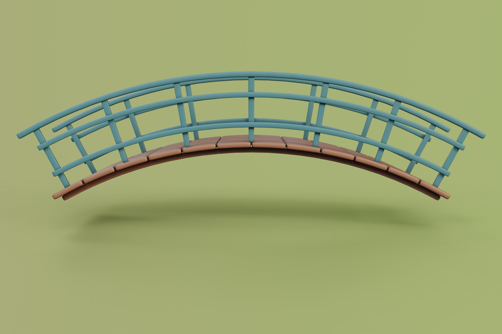 3D Model Cartoon Bridge 4 - TurboSquid 2391849