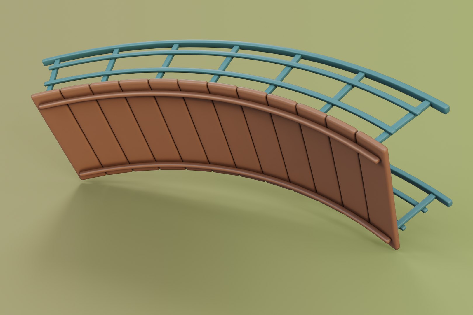 3D Model Cartoon Bridge 4 - TurboSquid 2391849