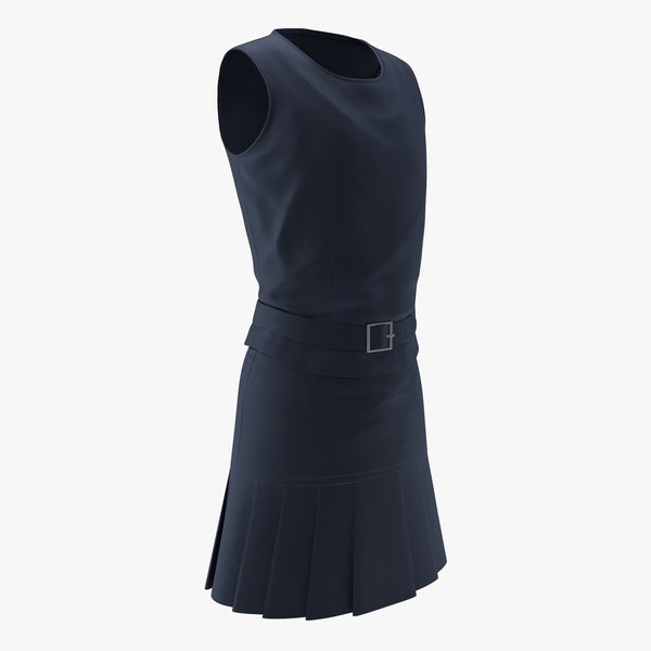 school uniform dress 3ds