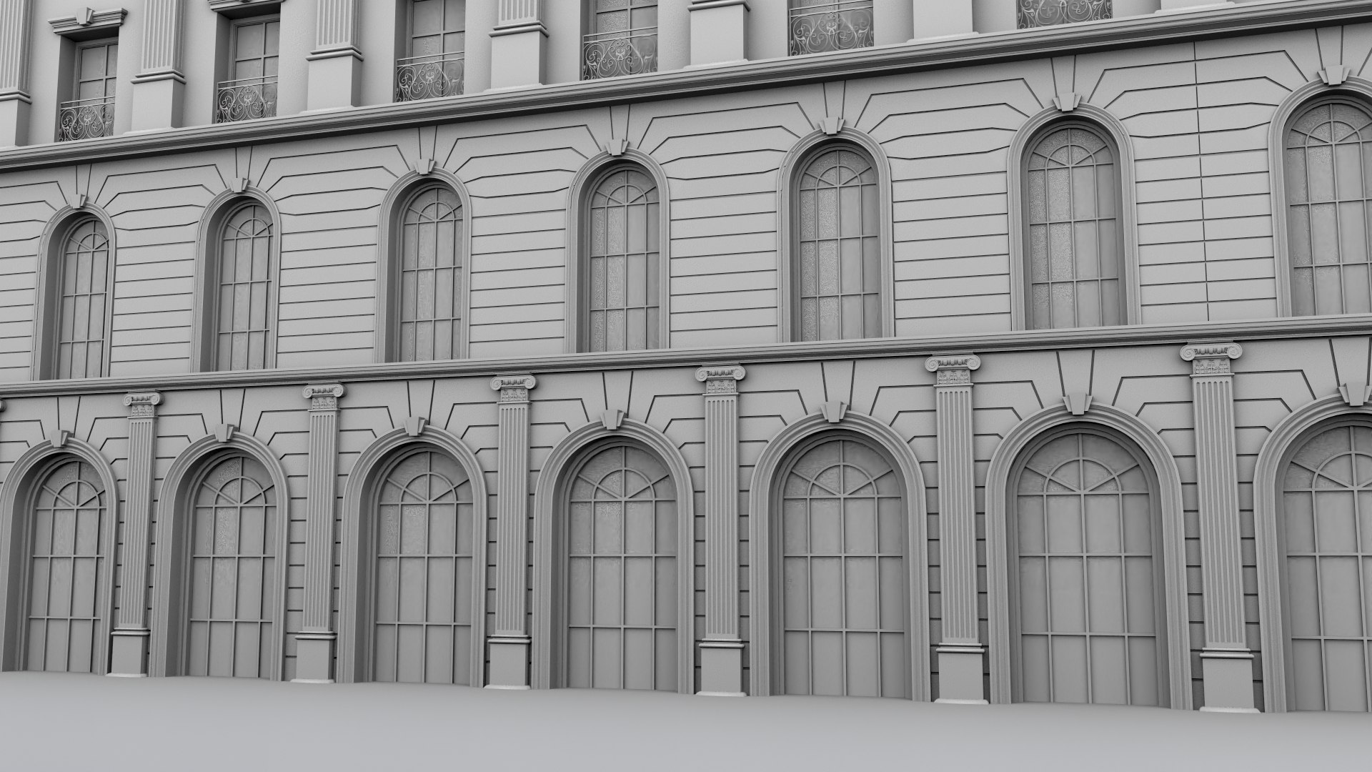3D Model Historic Building - TurboSquid 1654322