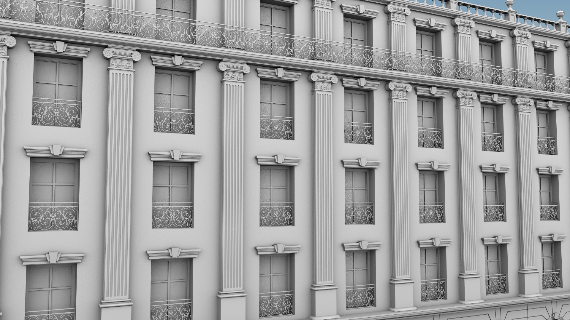 3D Model Historic Building - TurboSquid 1654322