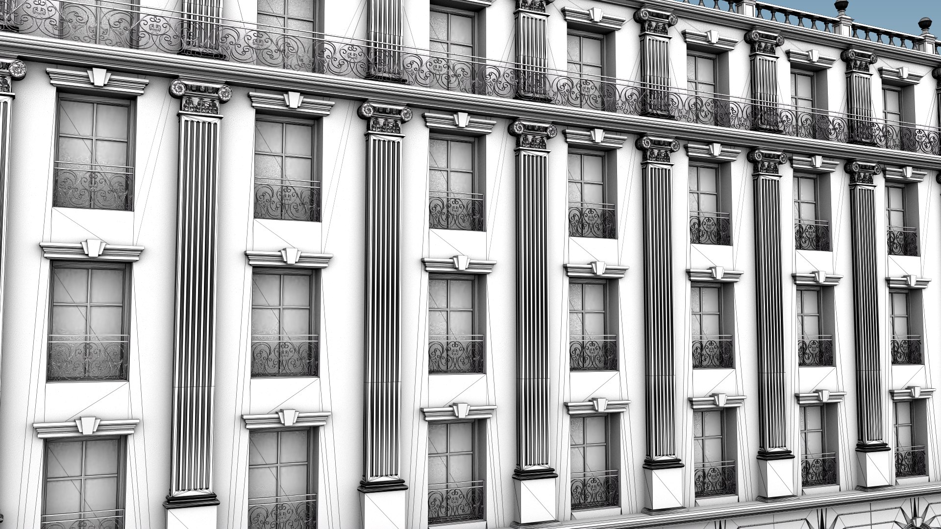 3D model historic building - TurboSquid 1654322