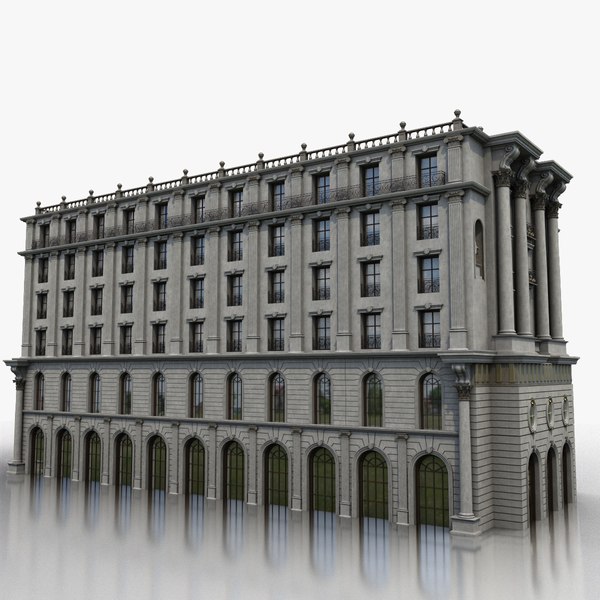 3D model historic building - TurboSquid 1654322