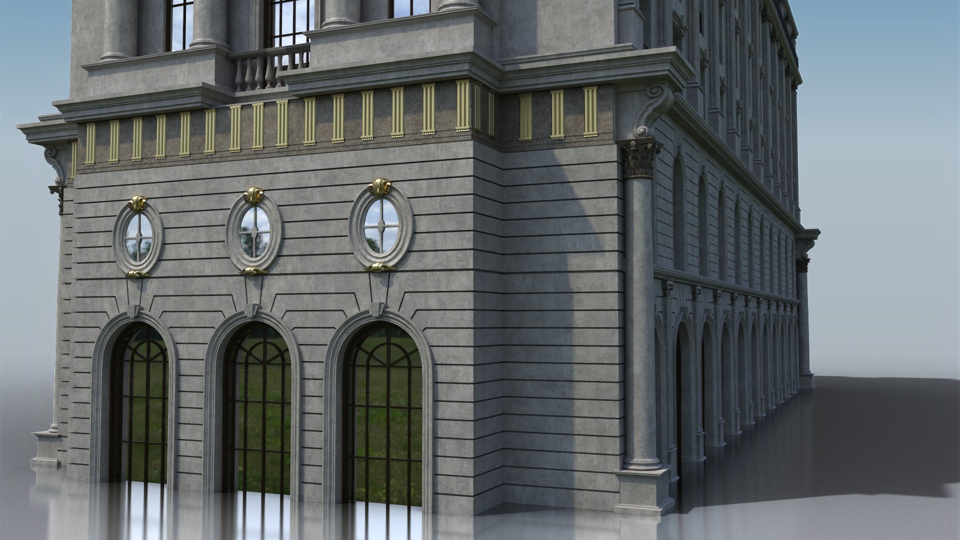 3D Model Historic Building - TurboSquid 1654322