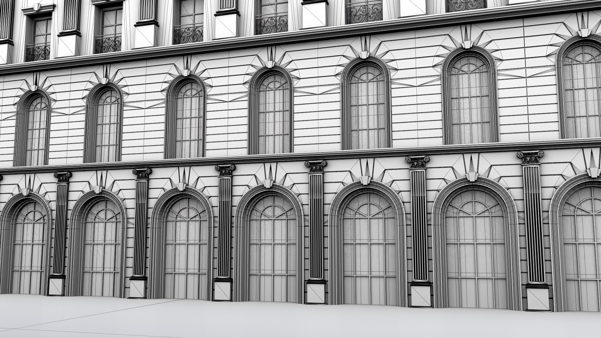 3D model historic building - TurboSquid 1654322