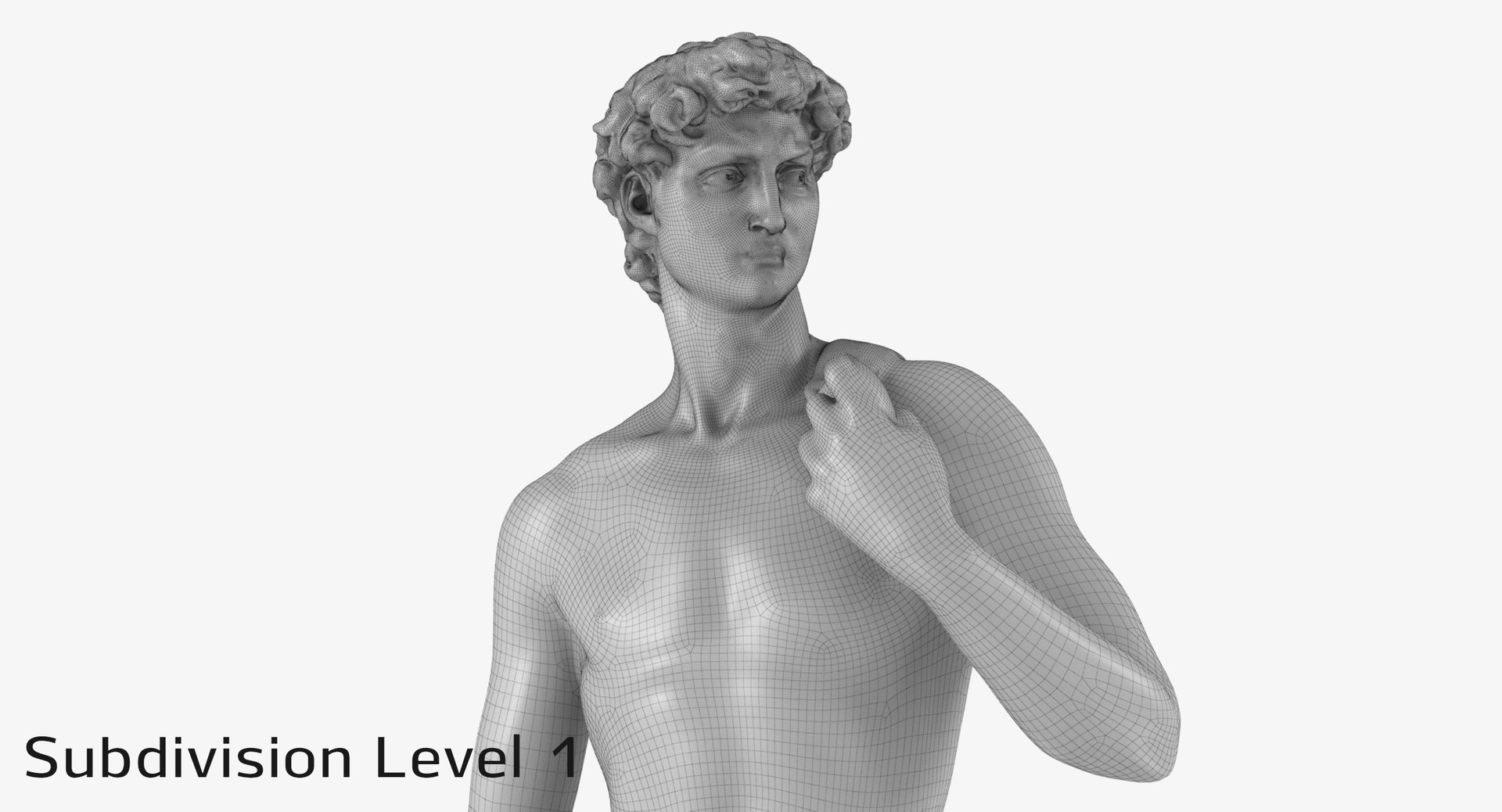 Statue David 3D - TurboSquid 2352832