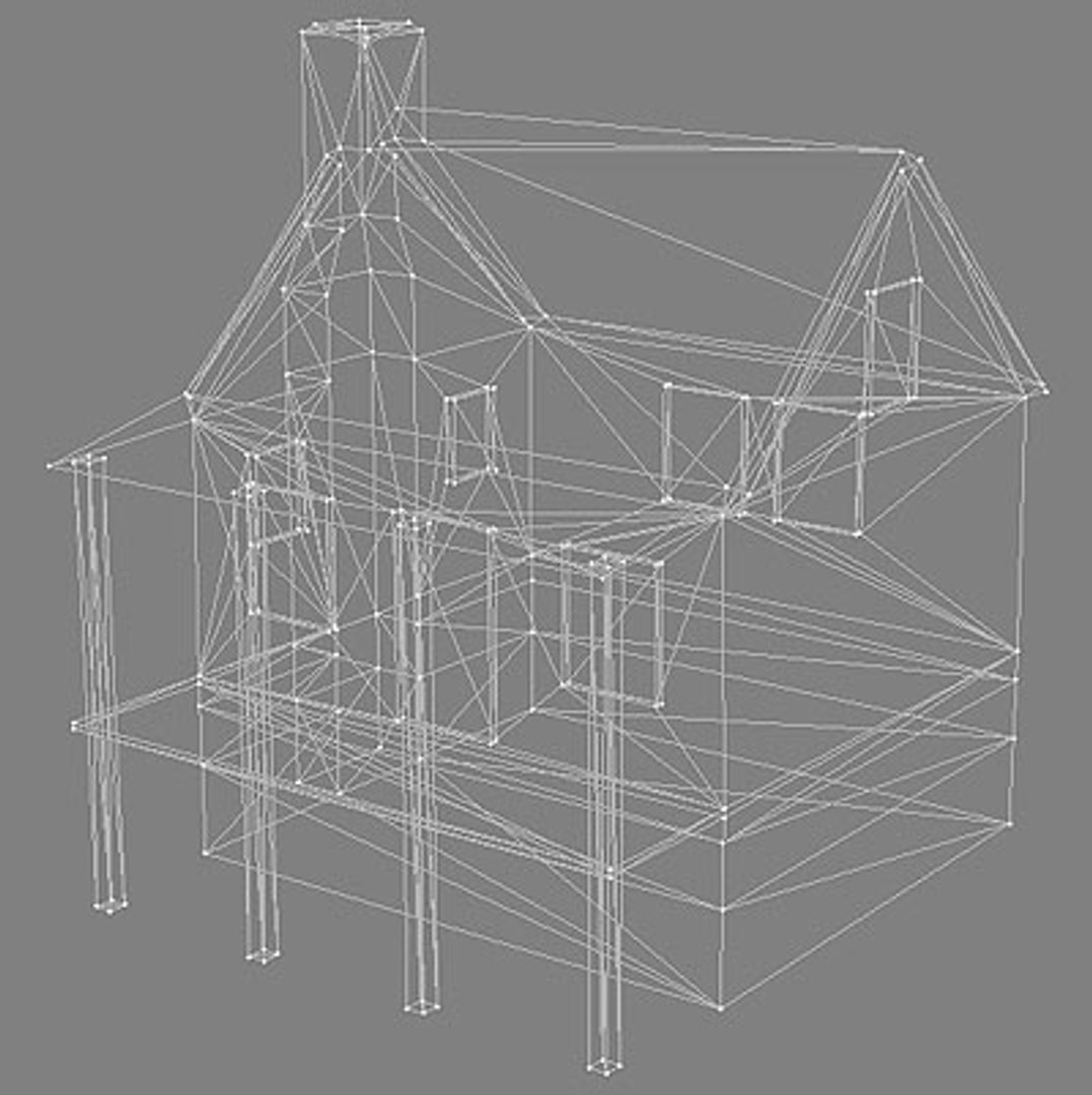 3ds max historical houses buildings farms