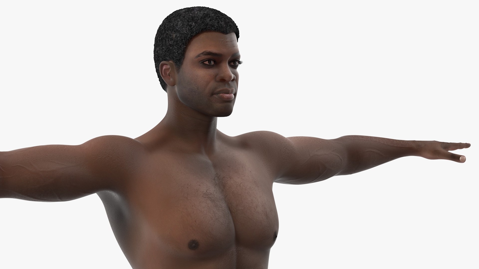 African American Man T 3D - TurboSquid 1706983