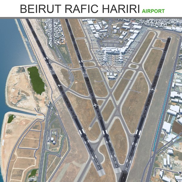 modelo 3d Beirut Rafic Hariri Airport - TurboSquid 2005110