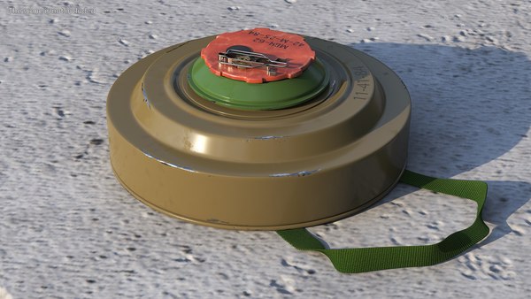 Panzerabwehrmine TM-62 Alt 3D-Modell - TurboSquid 1912191