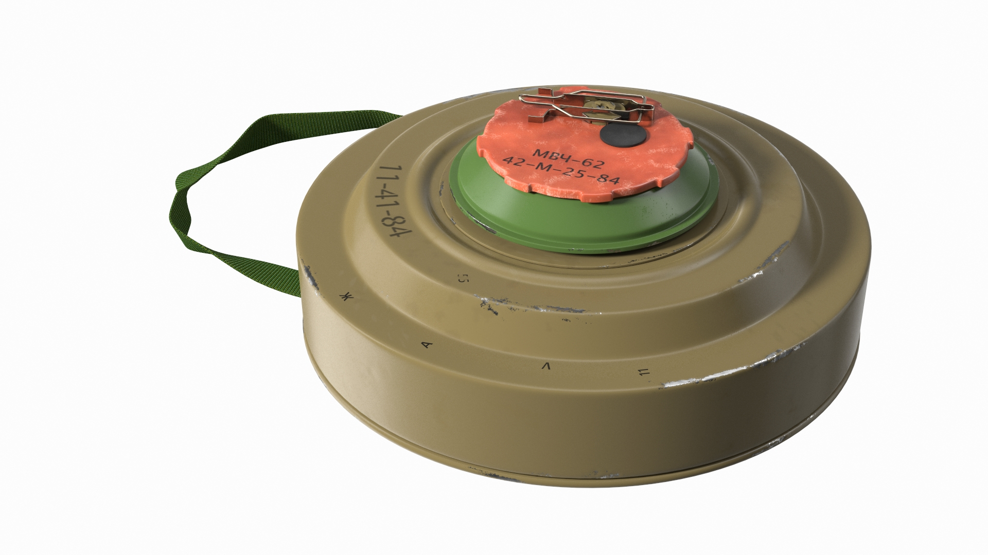 Anti Tank Blast Mine TM-62 Old 3D - TurboSquid 1912191