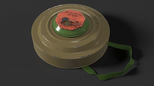 Anti Tank Blast Mine TM-62 Old Modelo 3D - TurboSquid 1912191
