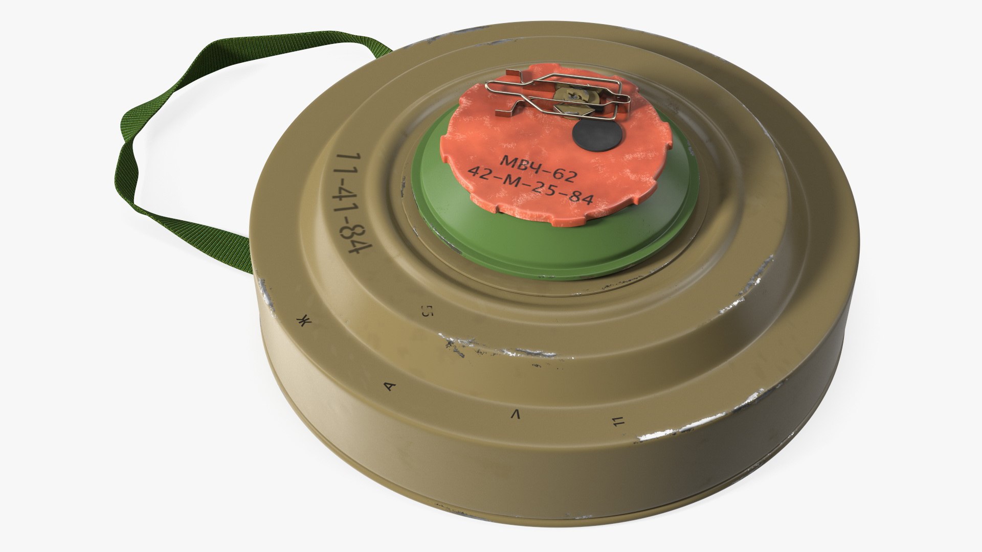 Anti Tank Blast Mine TM-62 Old 3D - TurboSquid 1912191