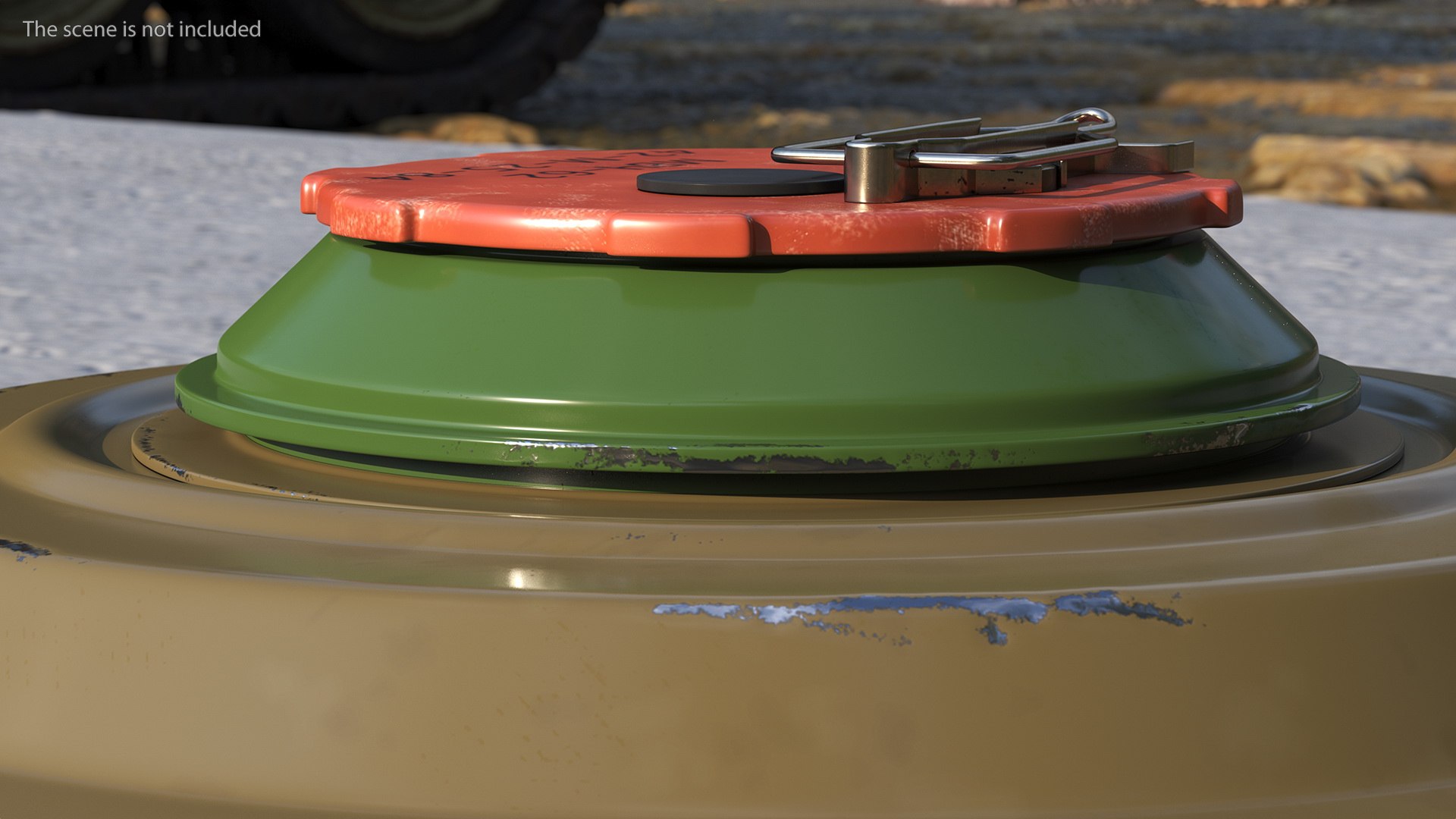 Anti Tank Blast Mine TM-62 Old 3D - TurboSquid 1912191