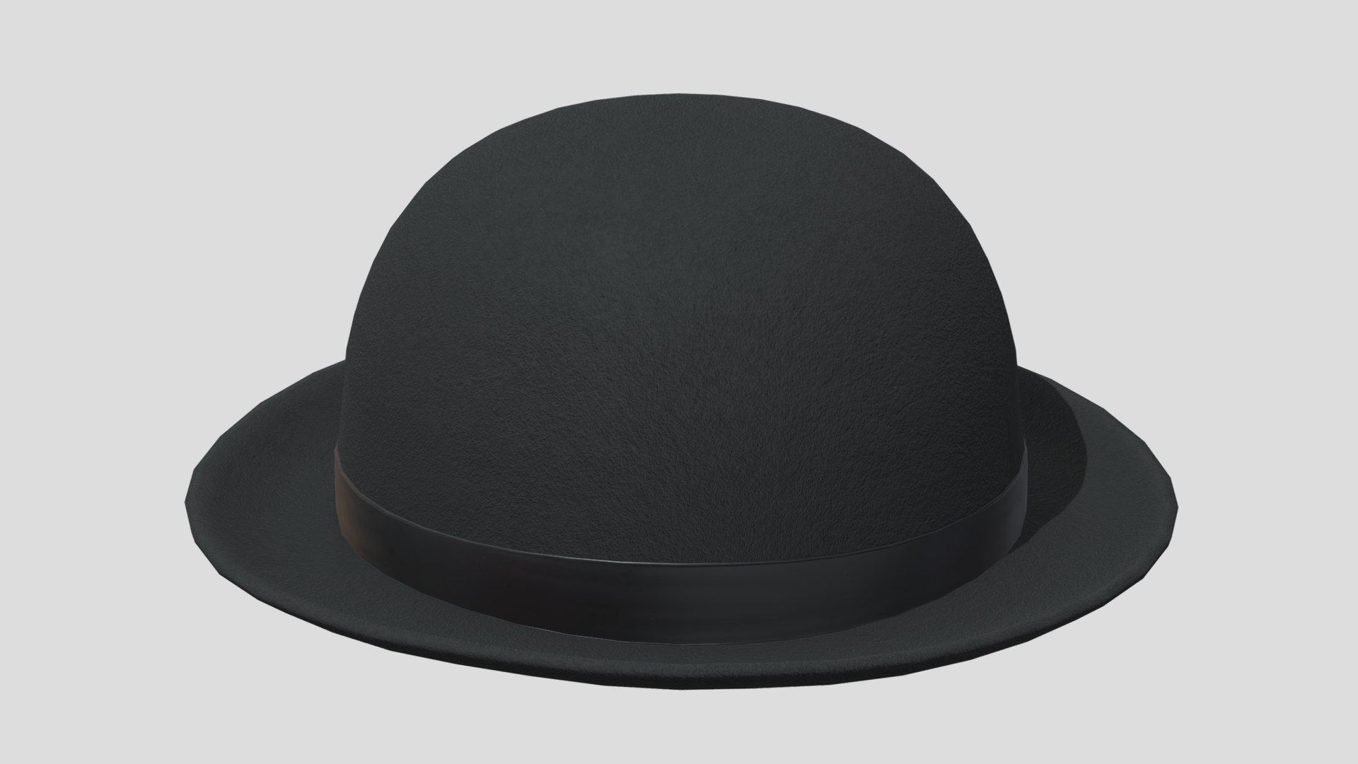 Bowler Hat Low Poly 3D Model - TurboSquid 2272084