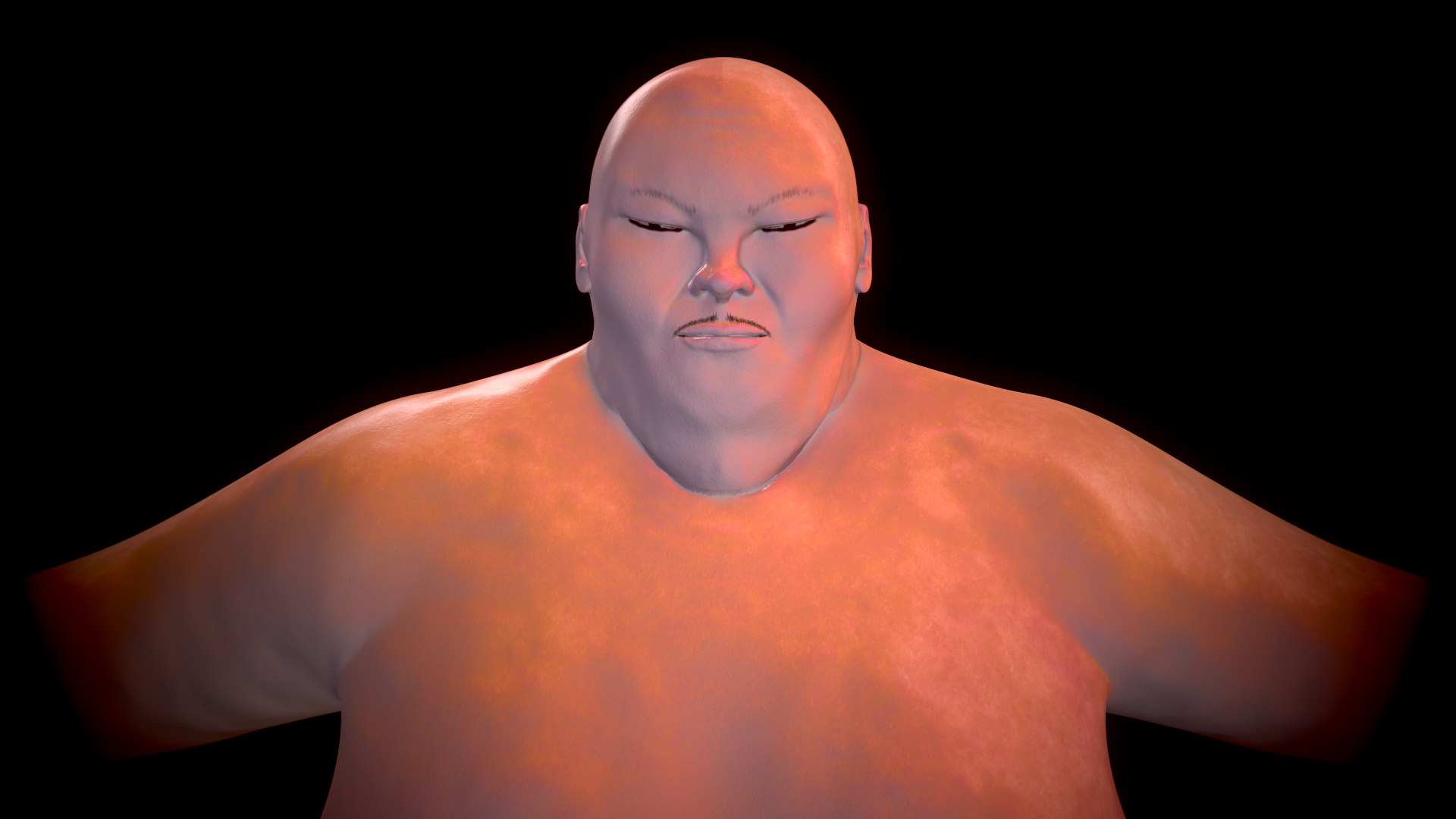 GAME READY SUMO 3D Model - TurboSquid 1892293