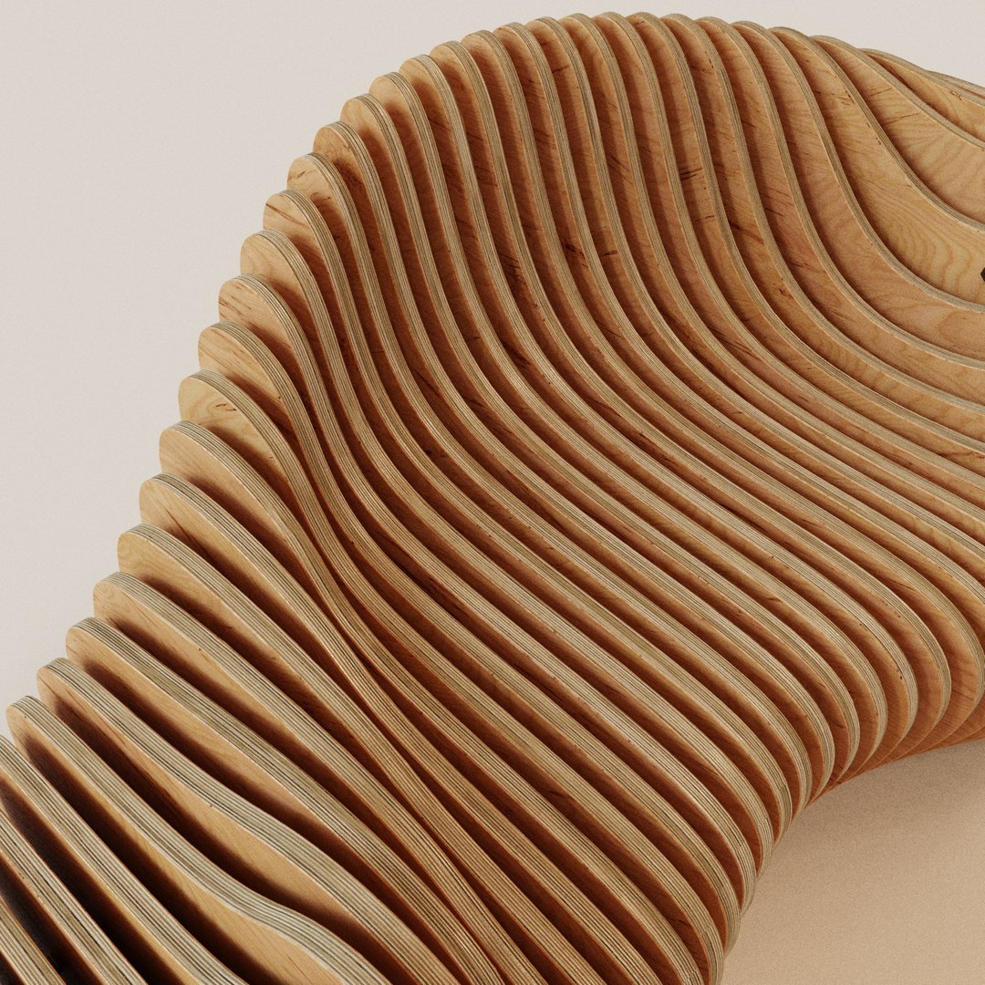 3d Model Parametric Bench Drawings