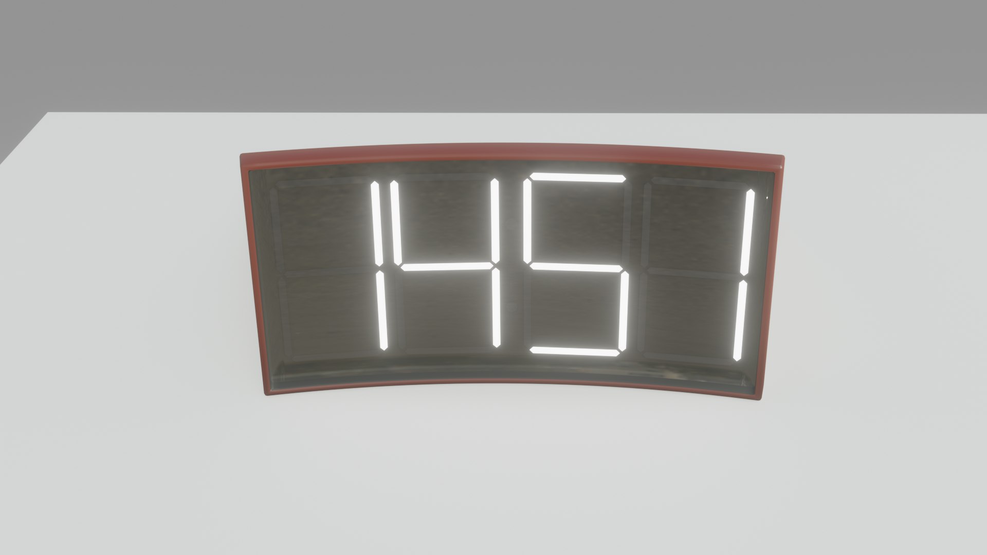 3D Animated Digital Clock Model - TurboSquid 1947423