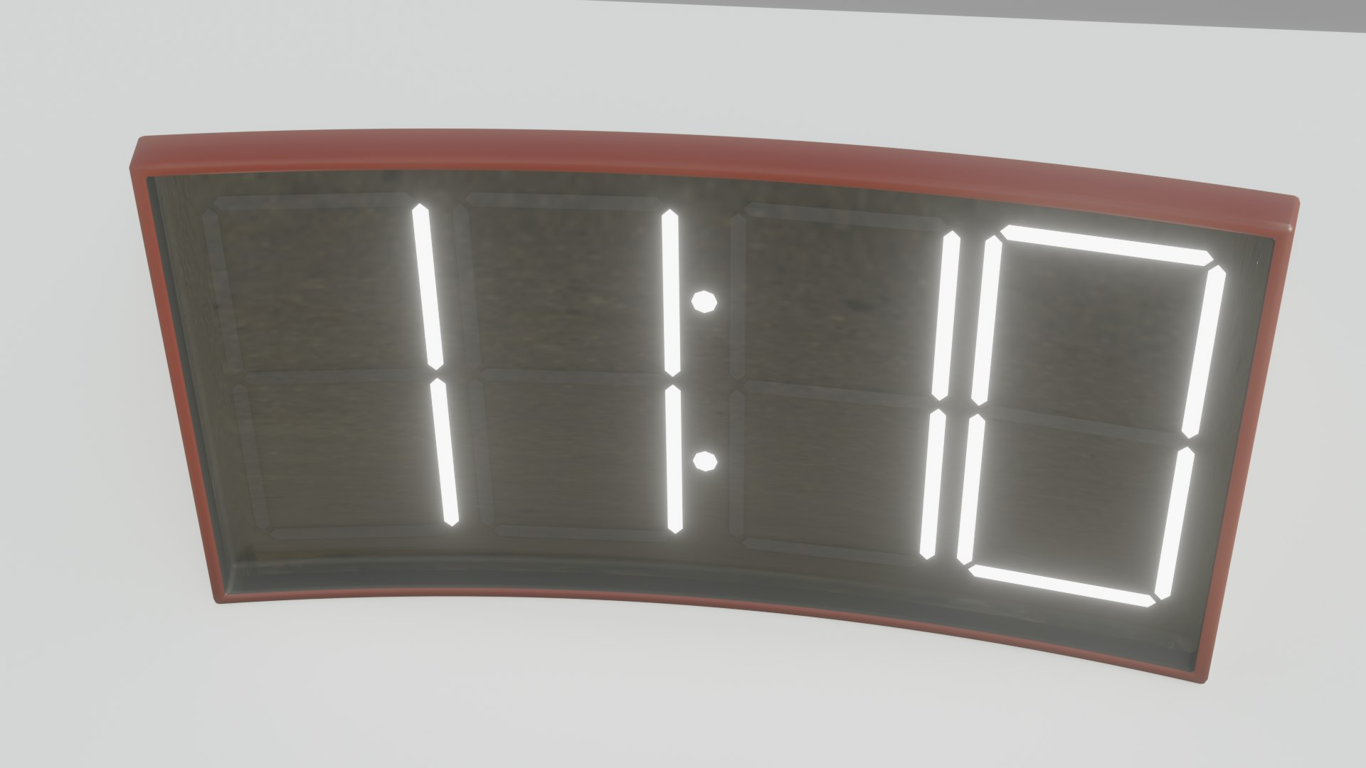 3D Animated Digital Clock Model - TurboSquid 1947423