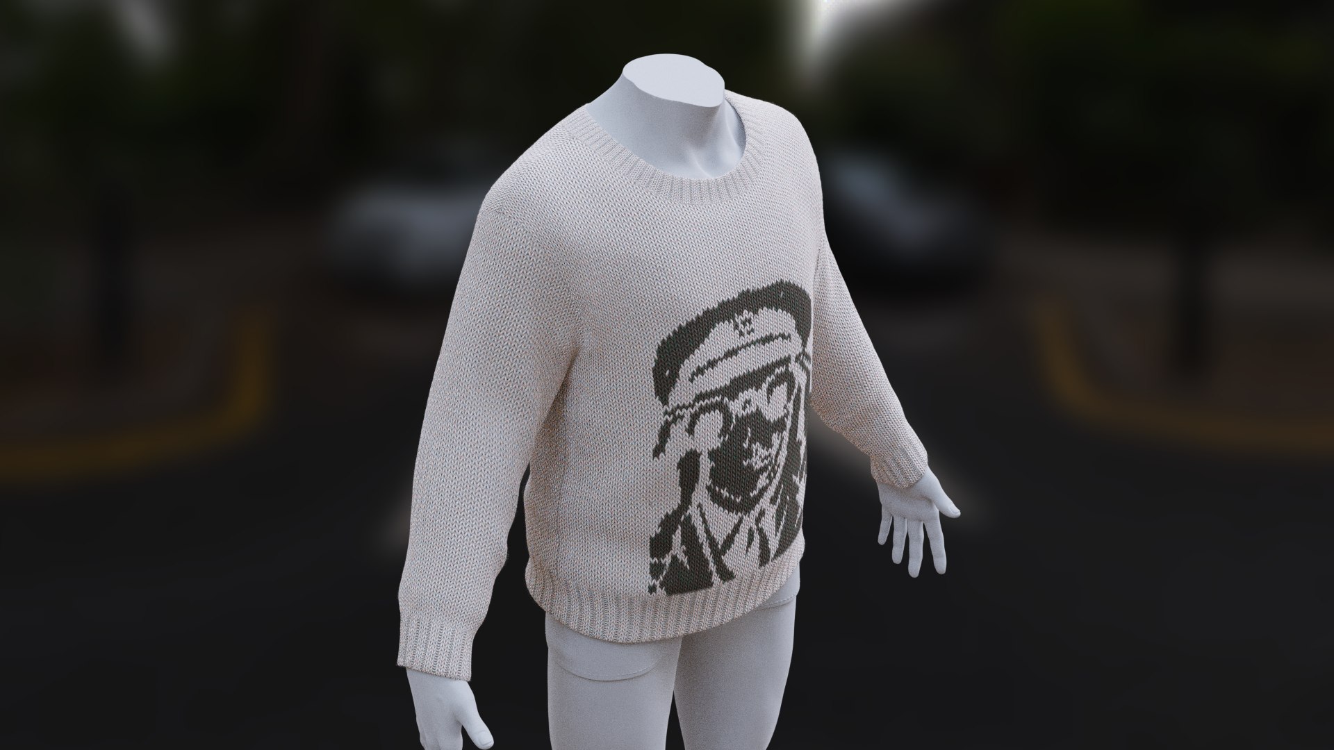 3D Sweater Knitted Model - TurboSquid 1834380