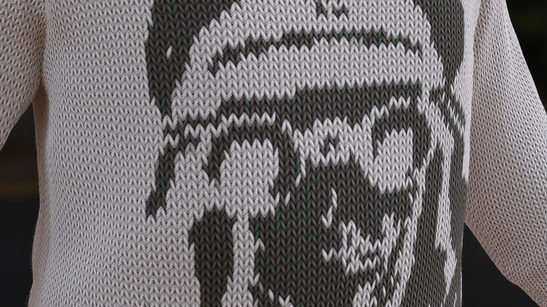 3D Sweater Knitted Model - TurboSquid 1834380