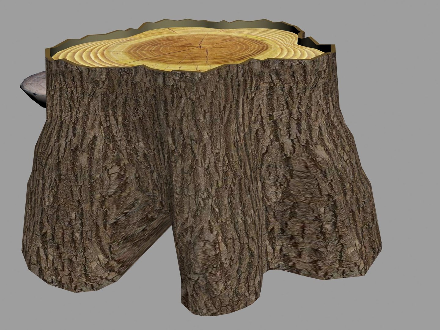 Tree Stump 1 model - TurboSquid 1714742