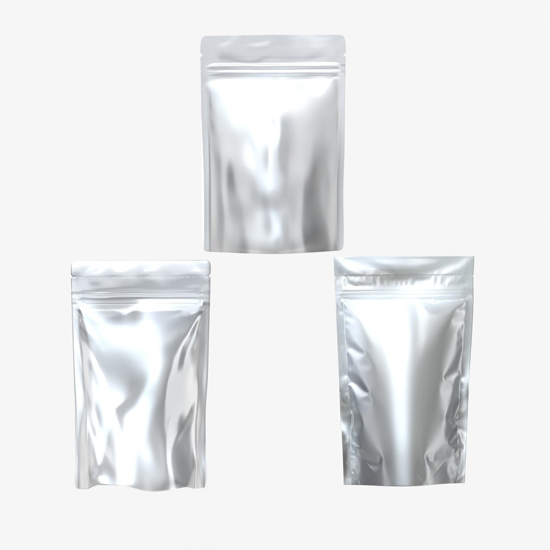 modelo 3d stand up pouch collection - TurboSquid 1981520