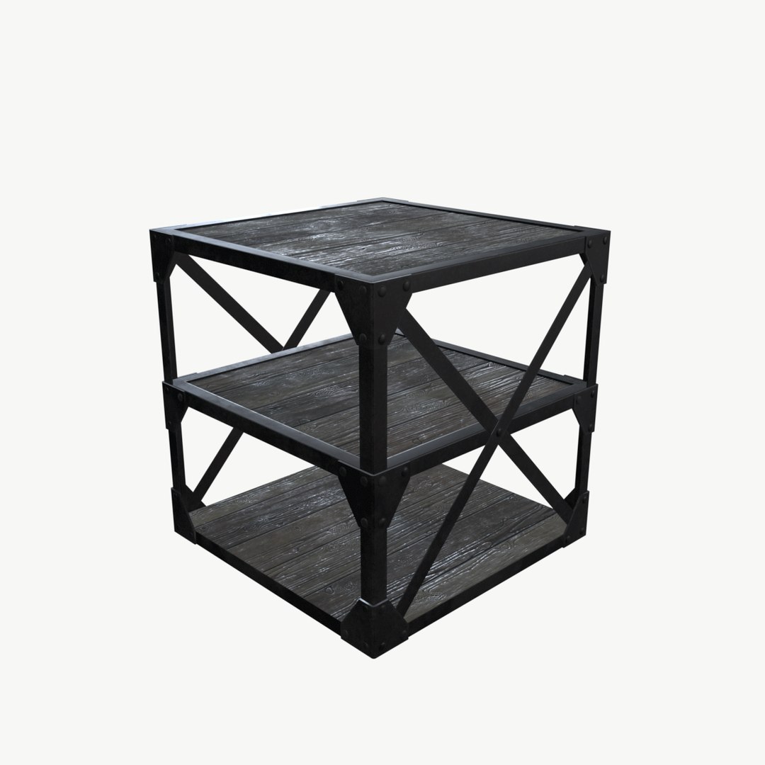 3D Industrial Table - TurboSquid 2296529