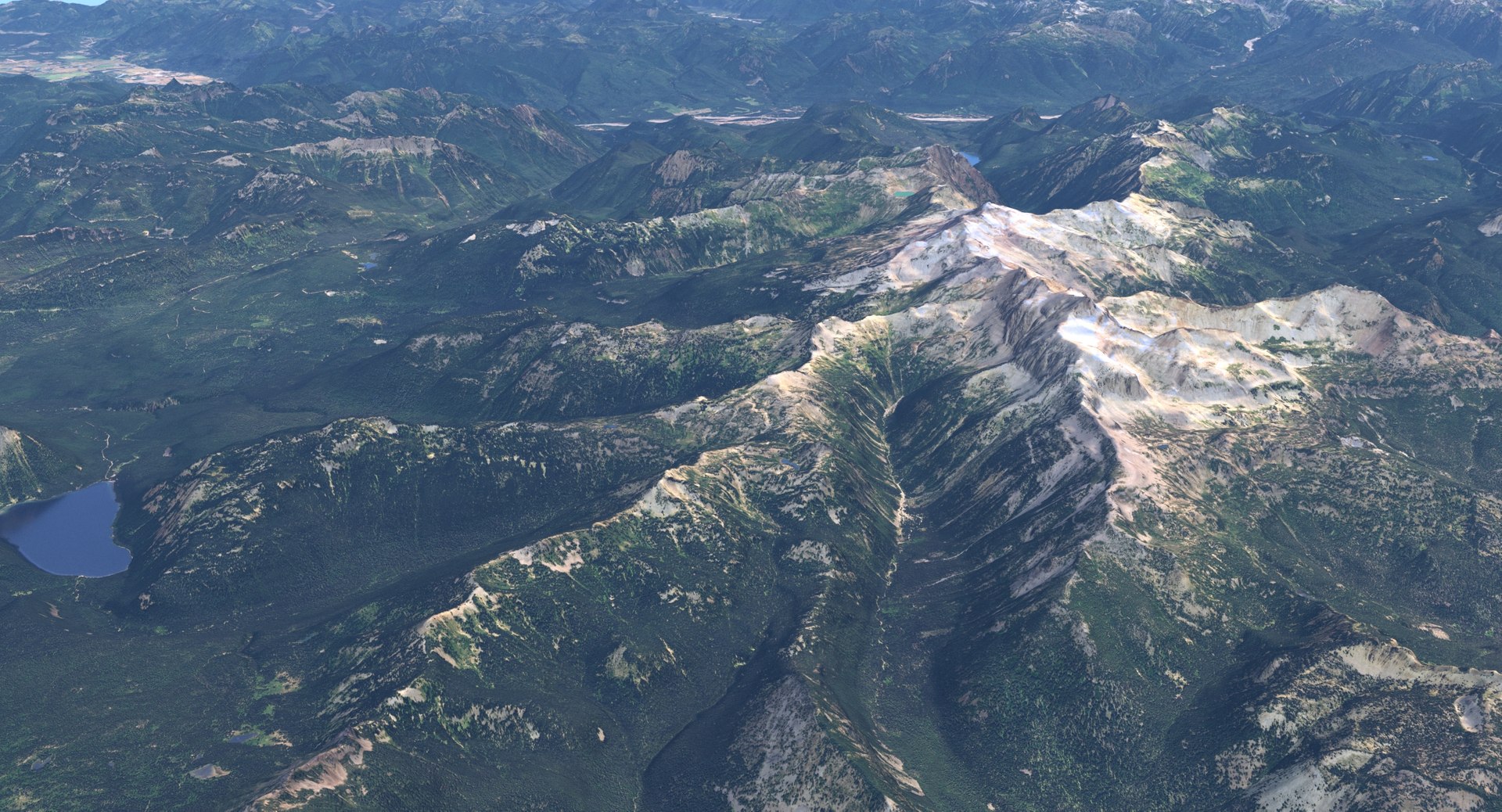 Large Scale Terrain - Mount Rainier Model - TurboSquid 2219310
