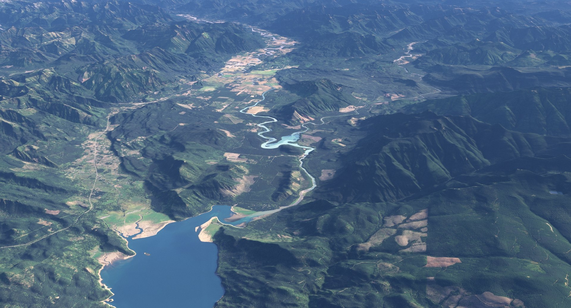 Large Scale Terrain - Mount Rainier Model - TurboSquid 2219310