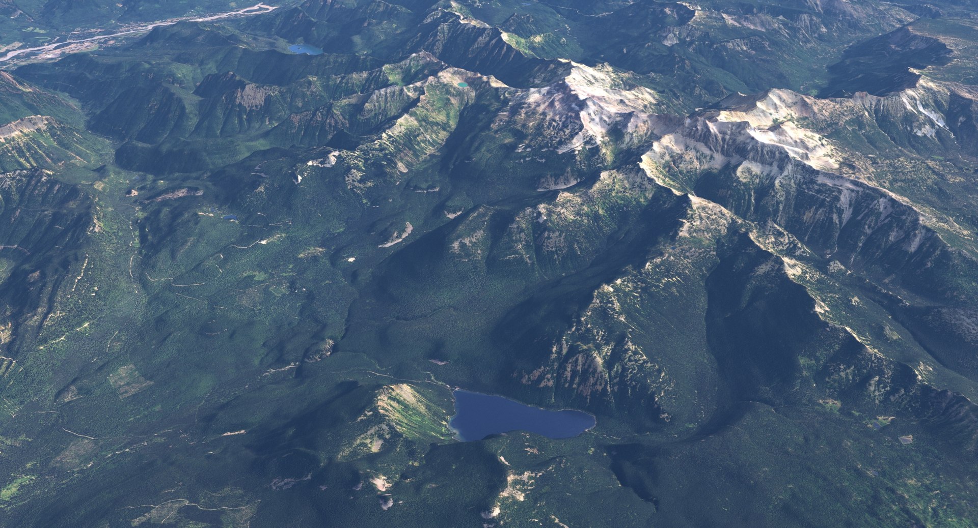 Large Scale Terrain - Mount Rainier Model - TurboSquid 2219310