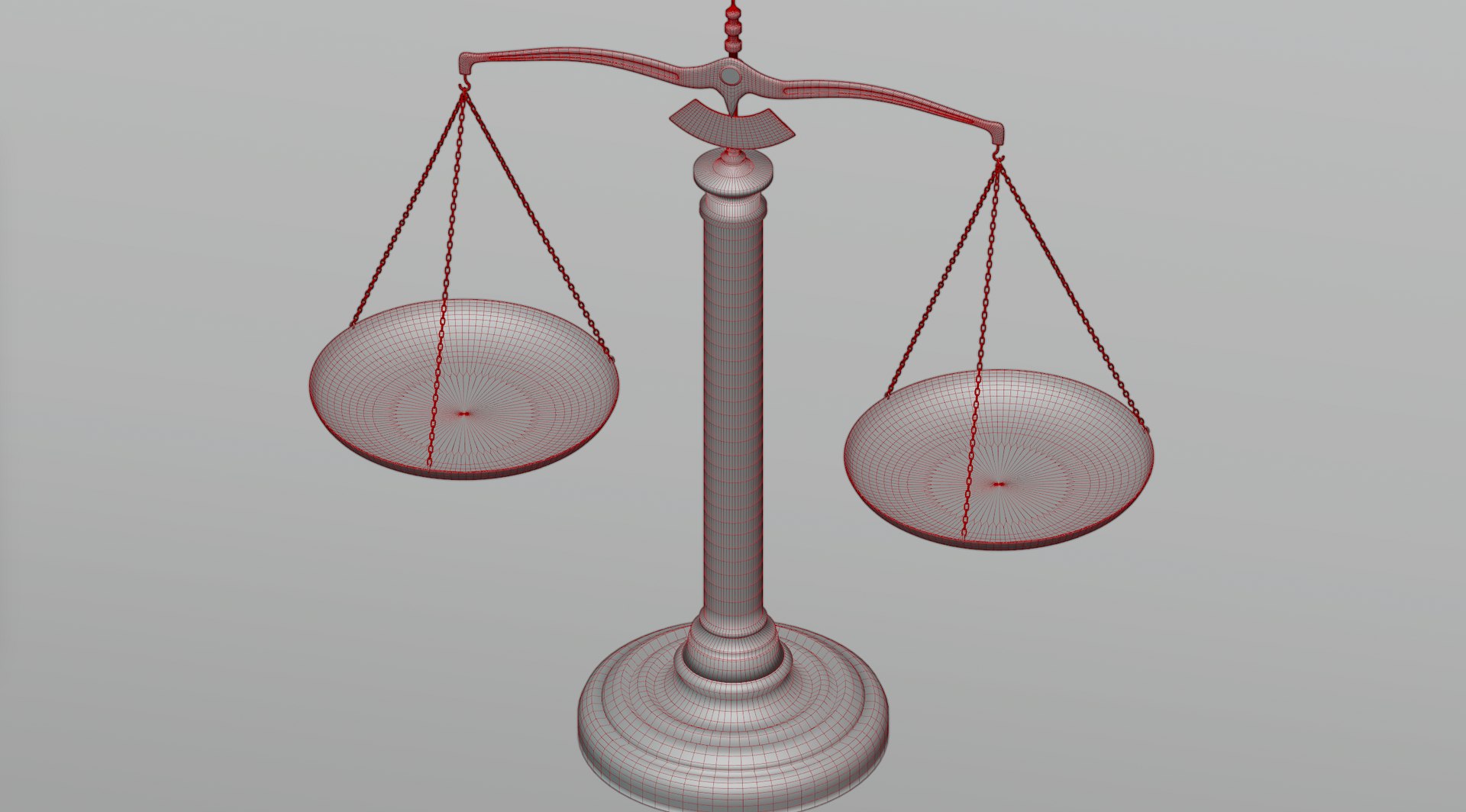 3D Model Scales With Plates - TurboSquid 1813528