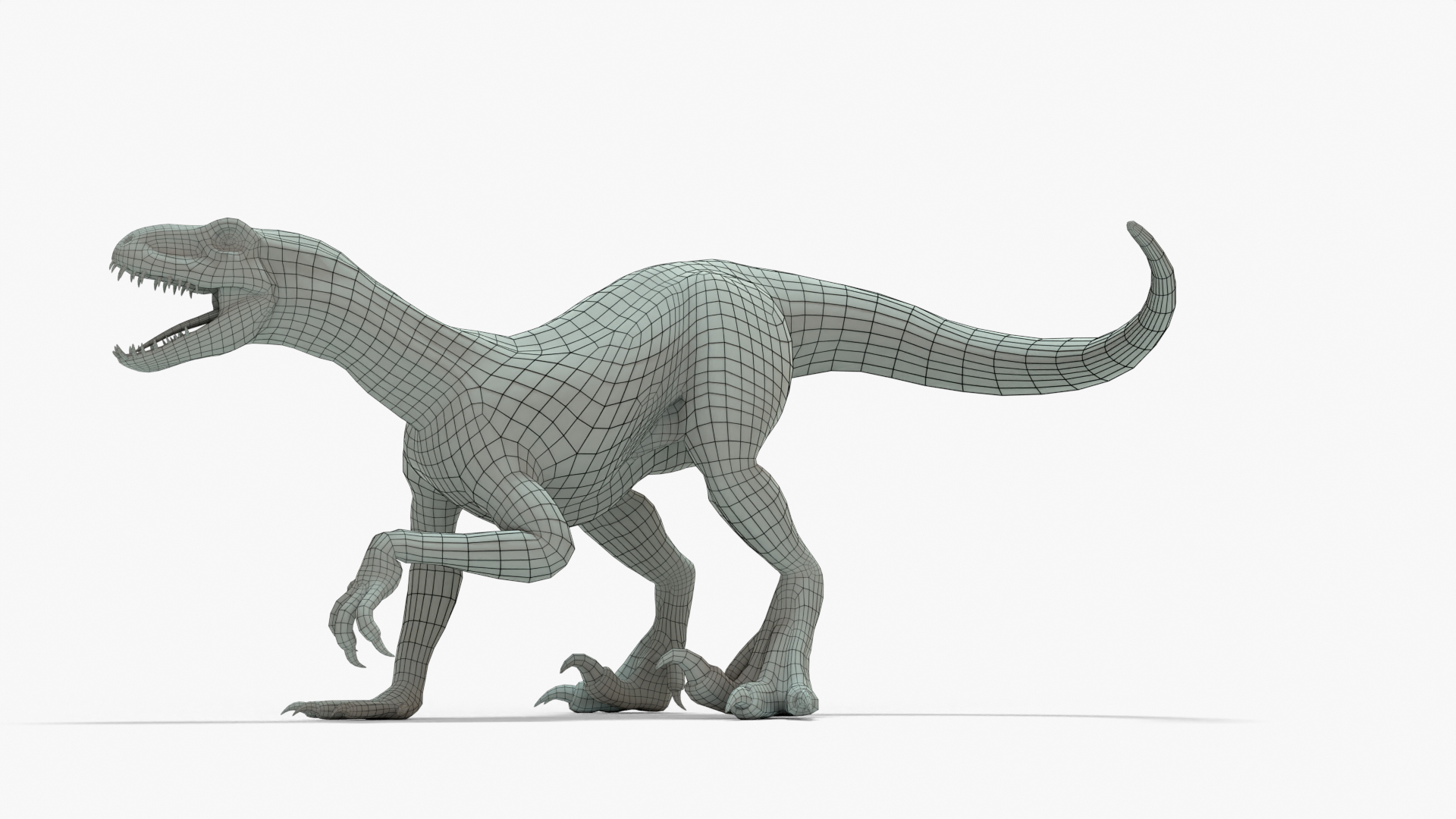 modelo 3d Raptor Rigged Basemesh - TurboSquid 2103726