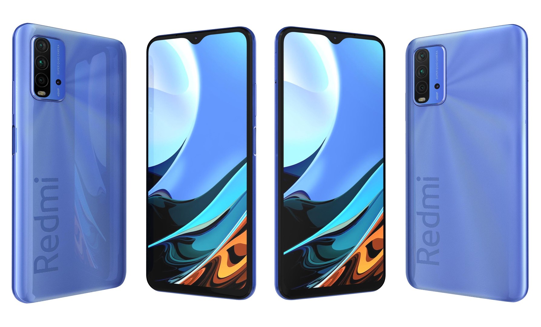 3D Xiaomi Redmi 9T All Colors - TurboSquid 1737252