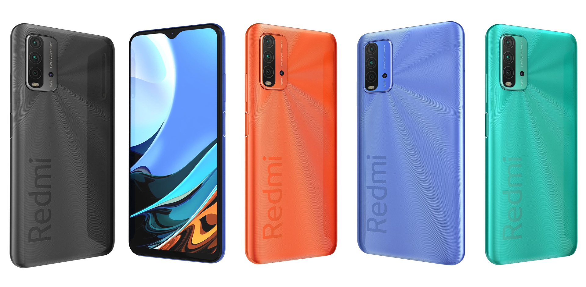 3D Xiaomi Redmi 9T All Colors - TurboSquid 1737252