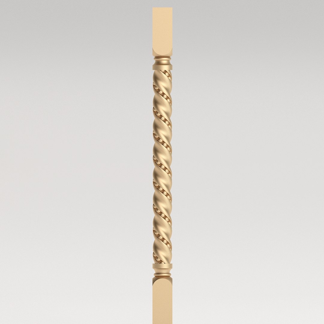 3d model balusters stairs stl