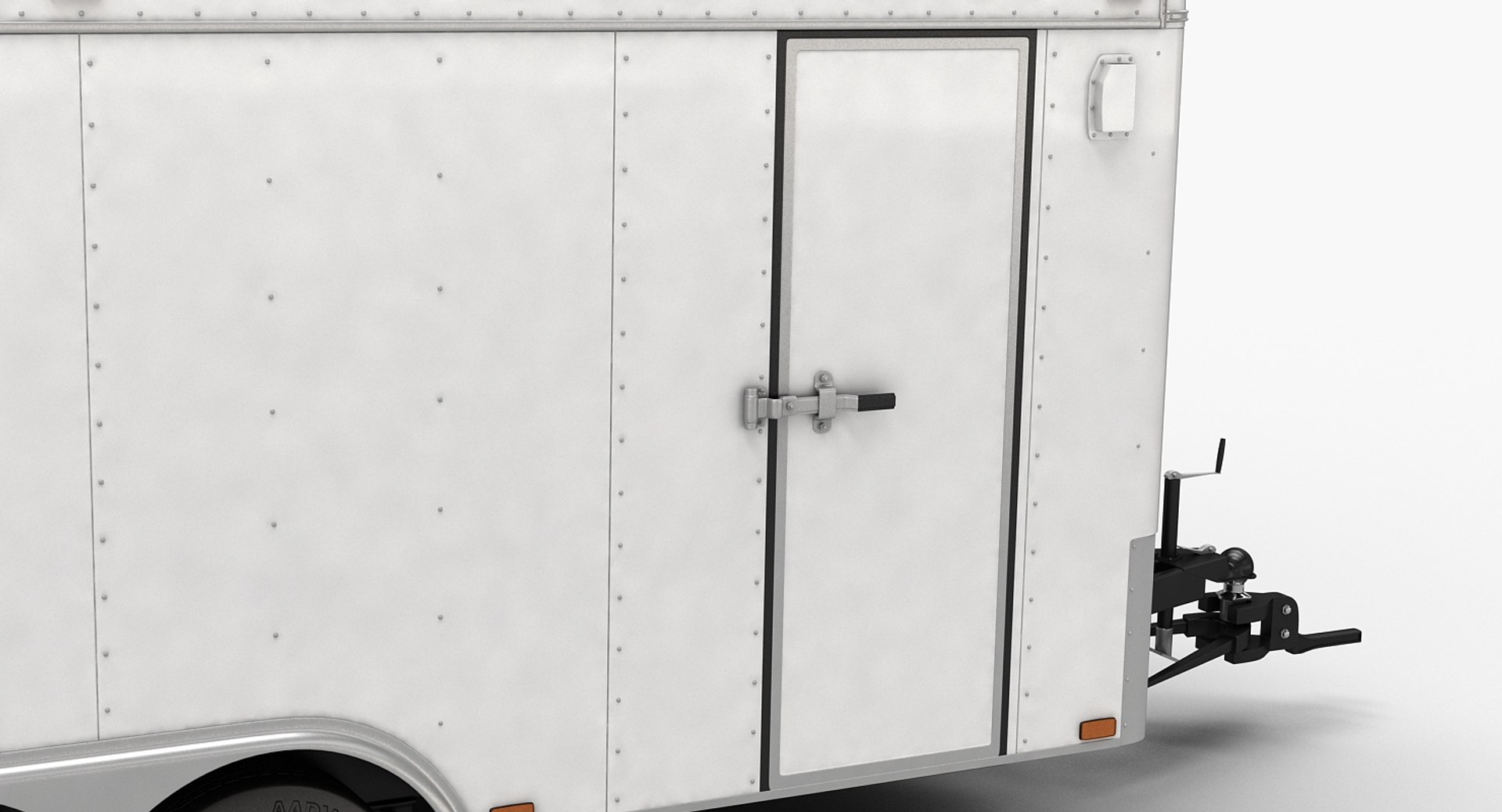 3d 2015 Trailer Box Model