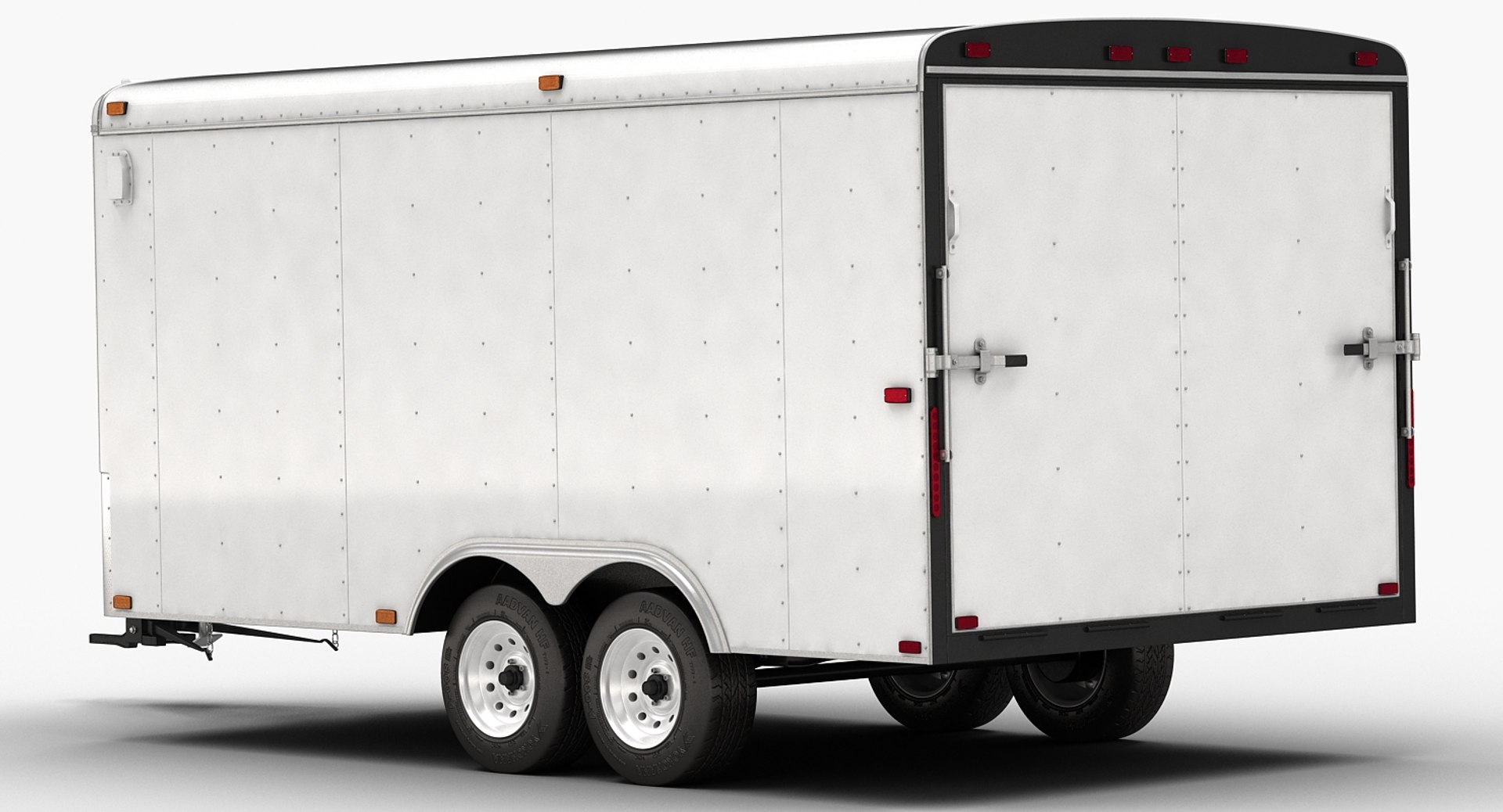 3d 2015 Trailer Box Model